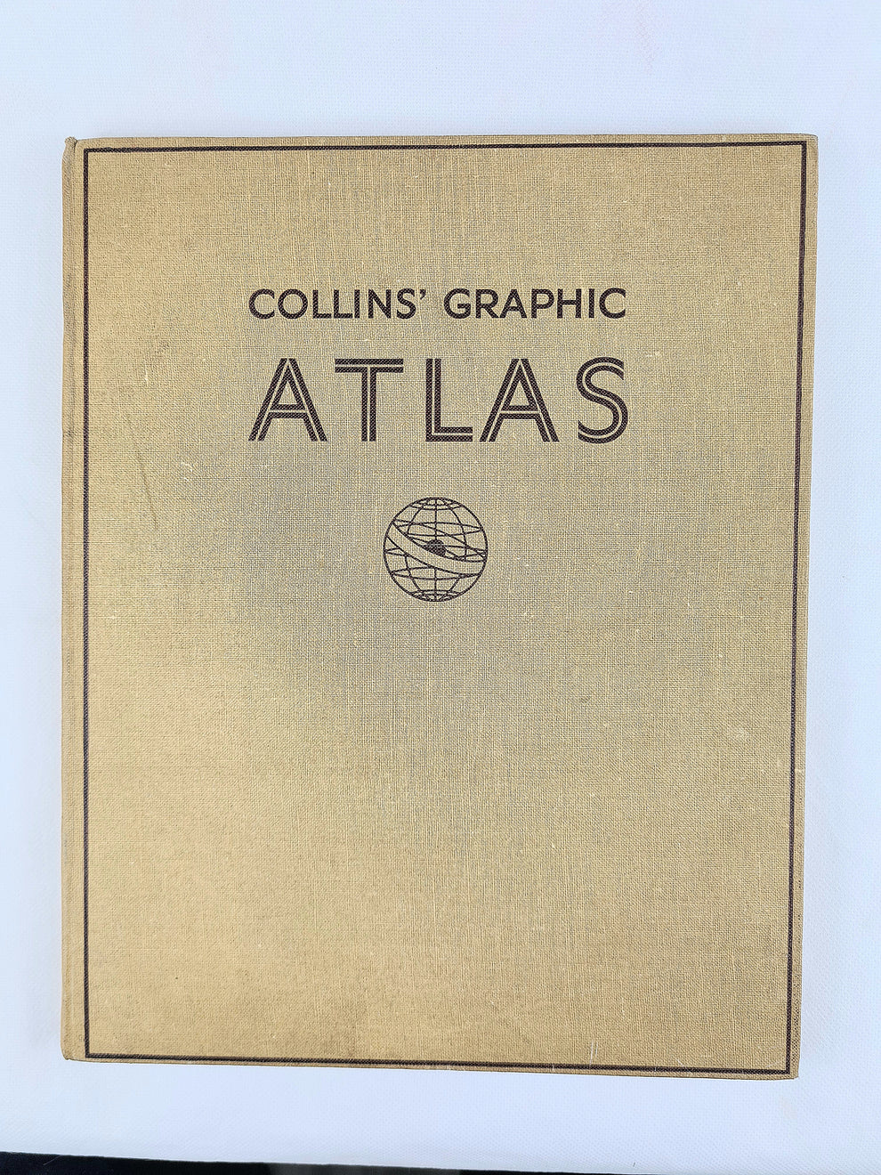 Collins Graphic Atlas. Antique Maps – thevintagebookcompany